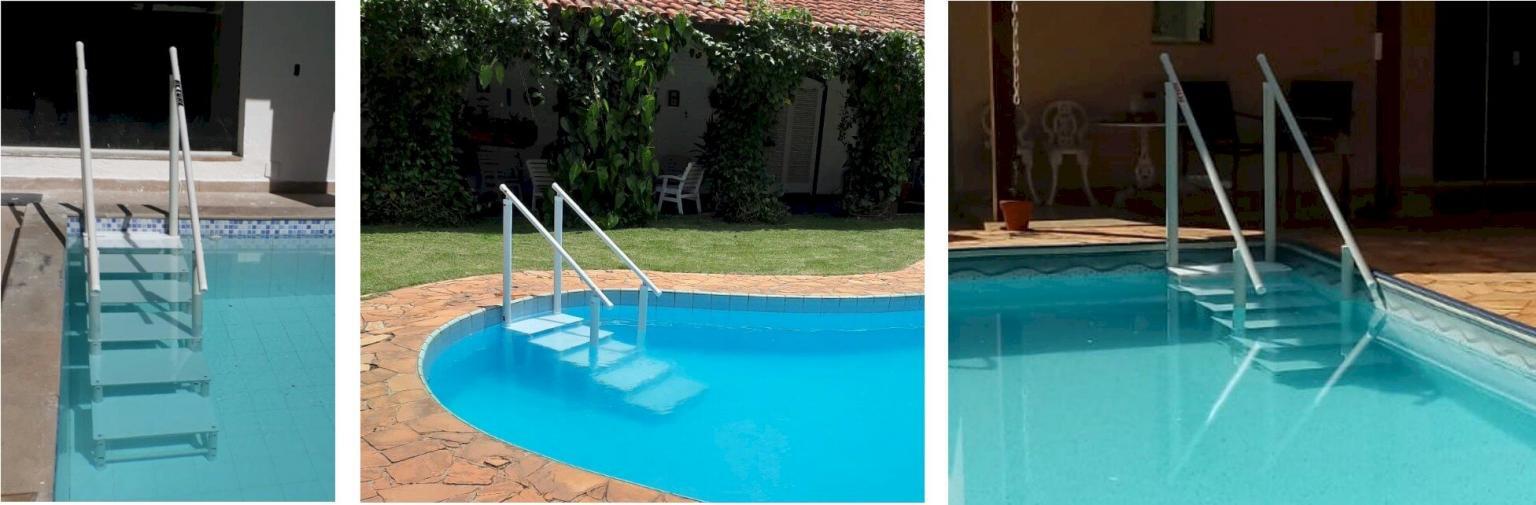 Escadas para piscina da Actual - Facilite o Acesso à Água